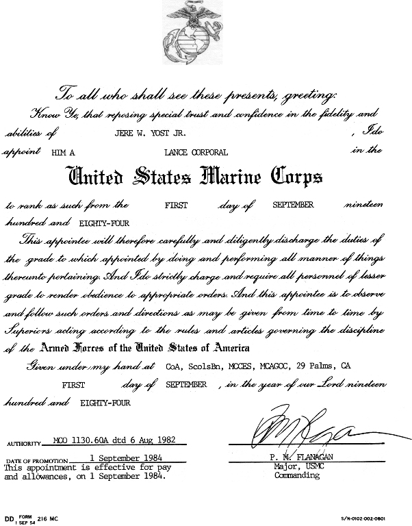 Promotion Promotion Manual Usmc